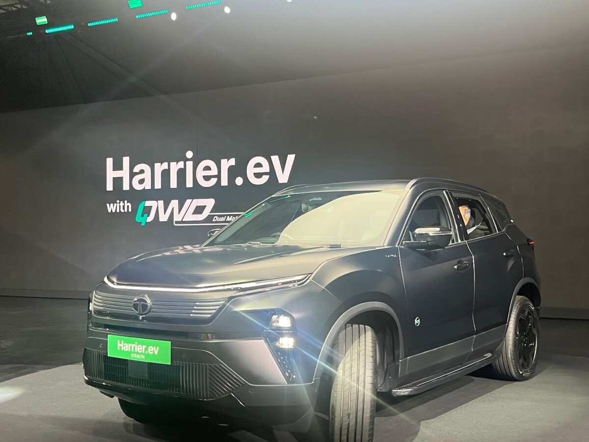 Tata Motors launches feature-rich Harrier EV with segment-leading ...