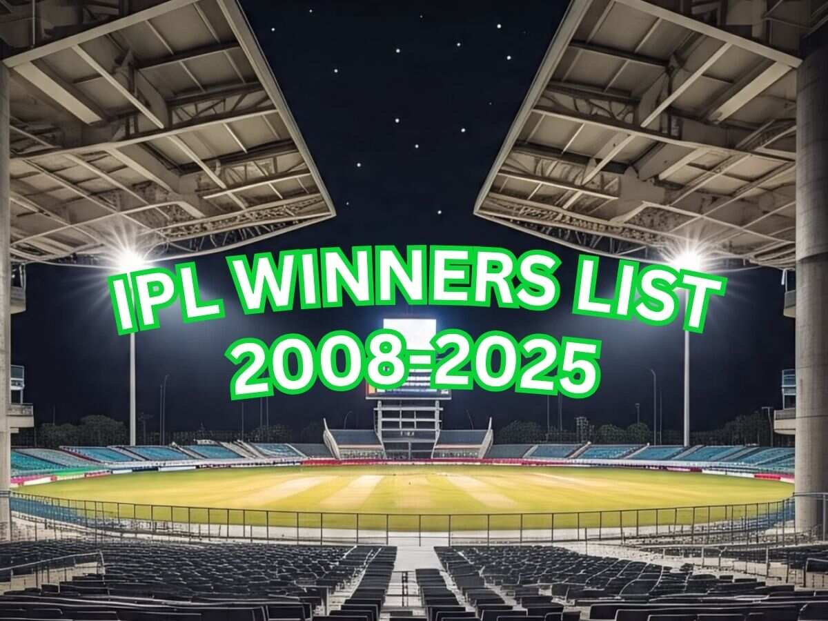 IPL Winners List From 2008 To 2025: After spectacular RCB win vs PBKS, see brief history of all ...