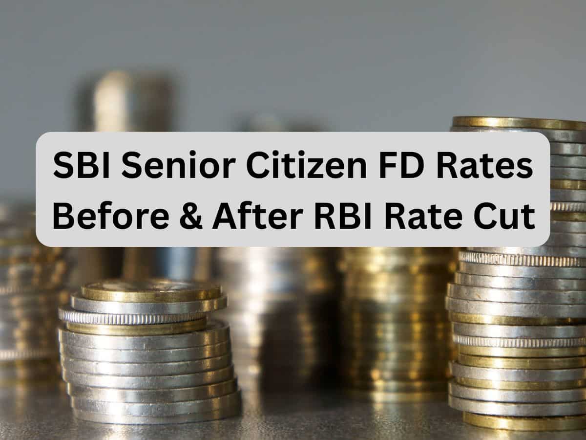SBI Senior Citizen FD Rates: What will be maturity amount if SBI cuts ...