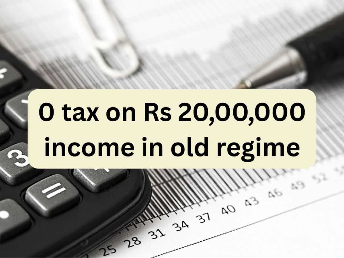 How to pay 0 tax on Rs 20,00,000 income in old regime? Check ...