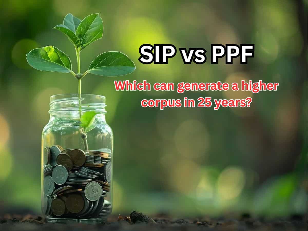 SIP vs PPF with Rs 1,45,000/year investment: Which can generate a higher corpus in 25 years?
