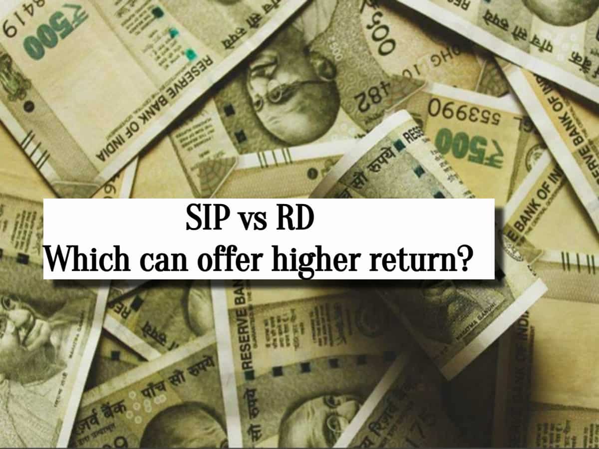 SIP vs Post Office Recurring Deposit: Which can offer higher return on Rs 6,000, 9,000, 12,000 ...