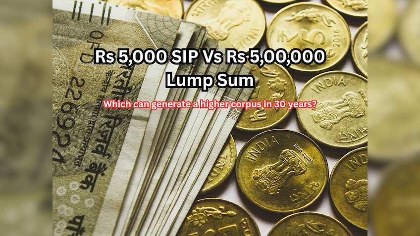 Rs 5,000 SIP Vs Rs 5,00,000 Lump Sum: Which can generate a higher ...