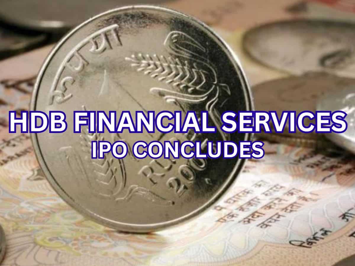 HDB Financial Services IPO concludes with 16.7 times subscription; HNI ...