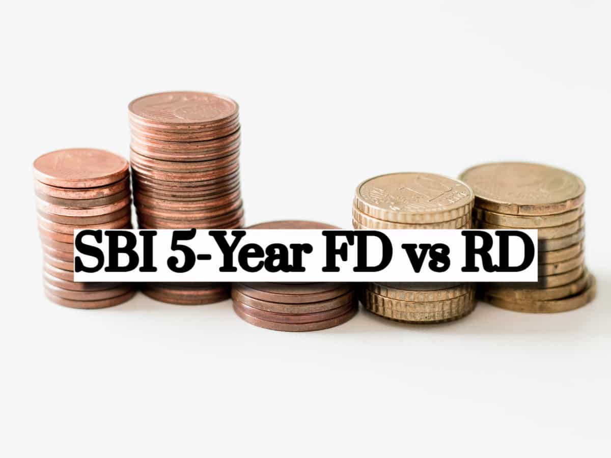 SBI 5-Year FD vs RD: Which can offer higher returns on Rs 7,00,000 investment?
