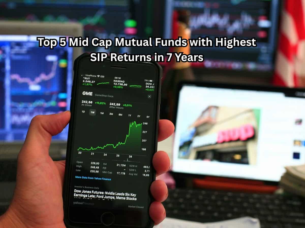 Top 5 Mid Cap Mutual Funds with Highest SIP Returns in 7 Years: Rs ...