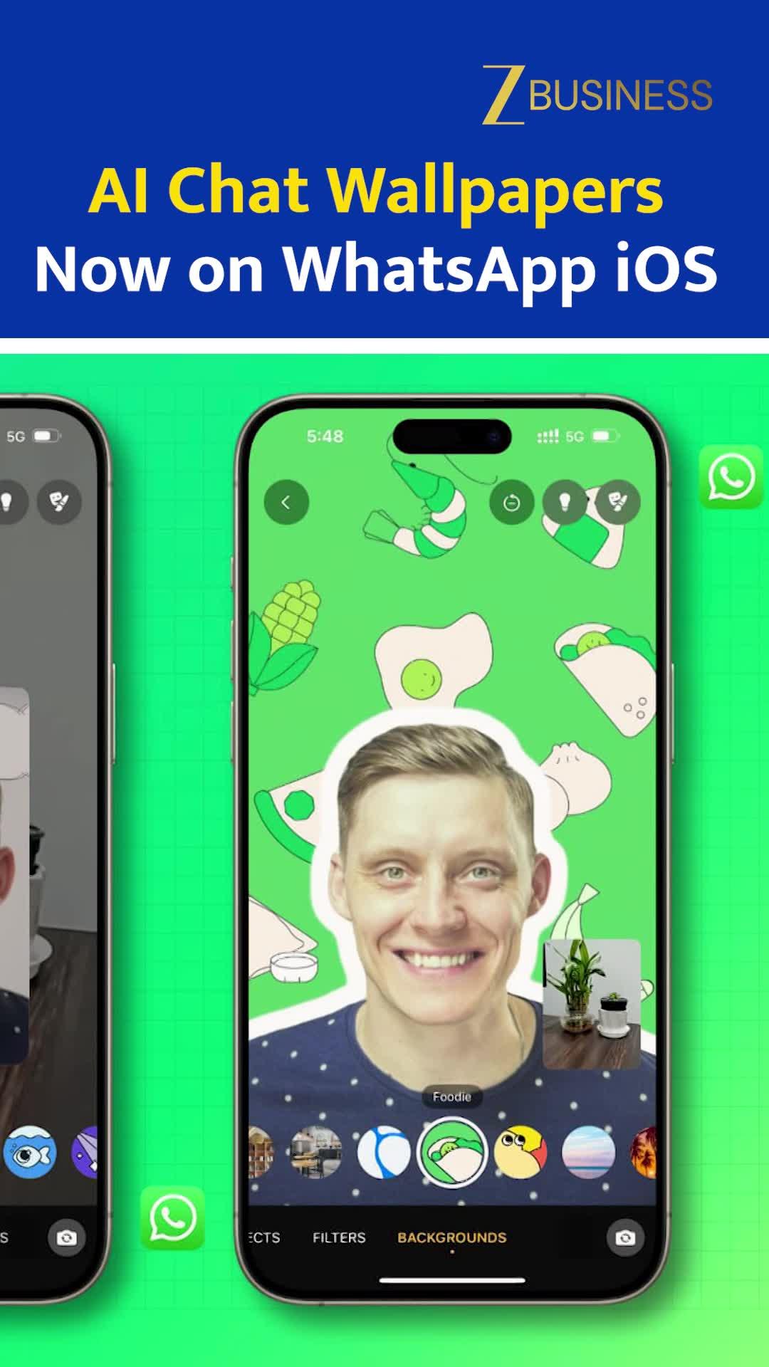 Create Custom Chat Backgrounds with Meta AI in WhatsApp iOS Update