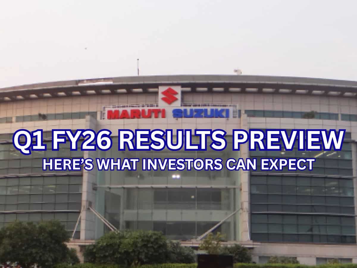 Maruti Suzuki Q1 FY26 Results Preview: India's largest carmaker likely to take 260 bps margin ...