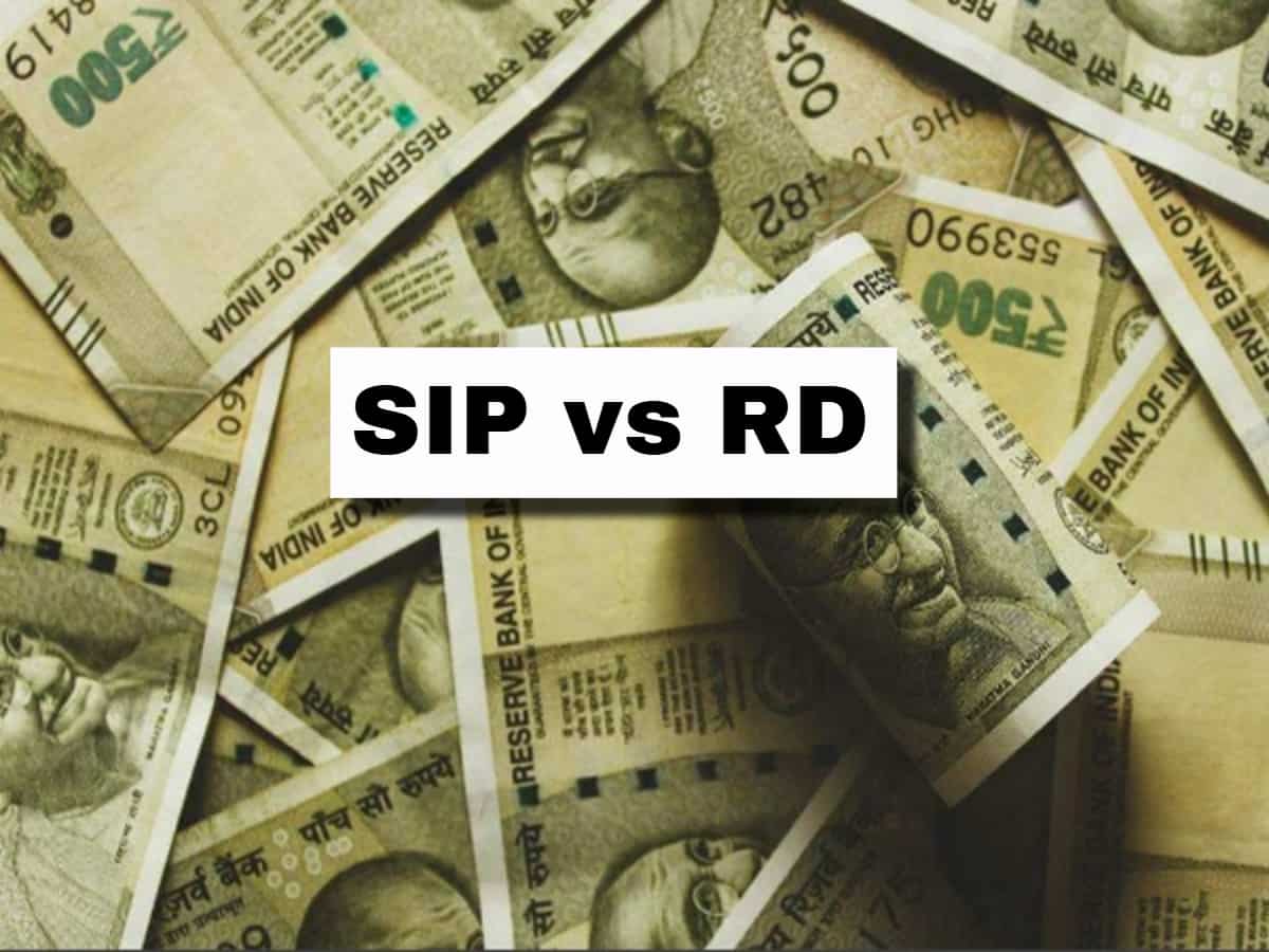 SIP vs RD: Which can offer higher return on Rs 13,000 monthly investment over 5 years?