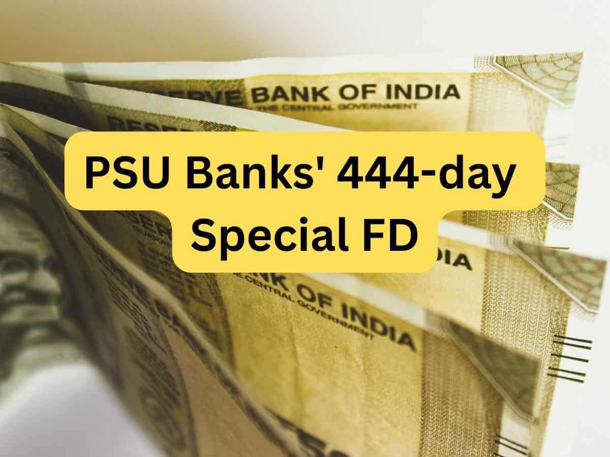 PSU Banks' 444-day Special FD: SBI, Indian Bank, & 2 other banks; know which bank can give you ...