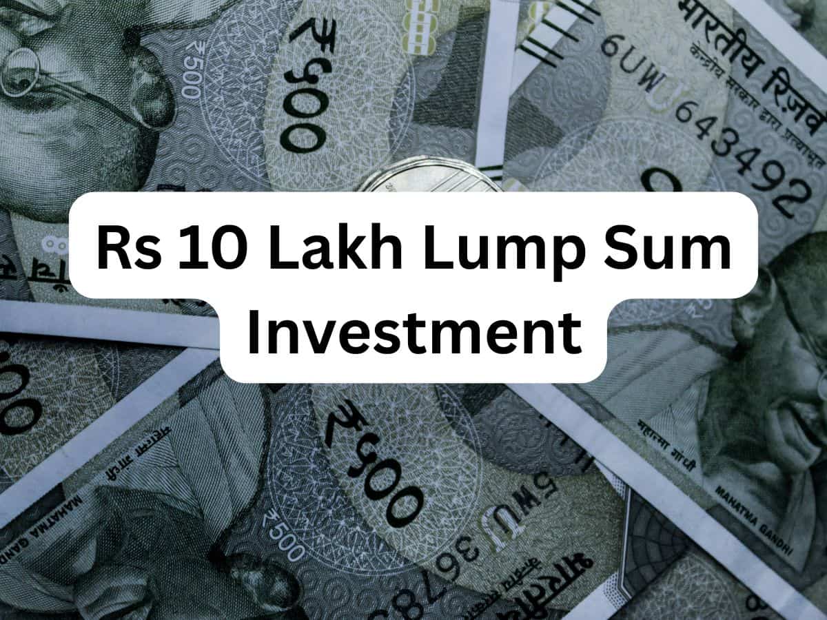 Rs 10 Lakh Lump Sum Investment: In how many years can you create over ...