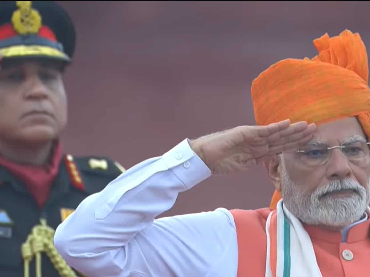 10 highlights from PM Modi's record 103-minute Independence Day speech