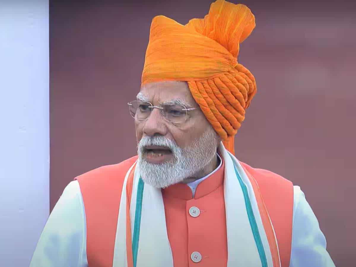 10 highlights from PM Modi's record 103-minute Independence Day speech
