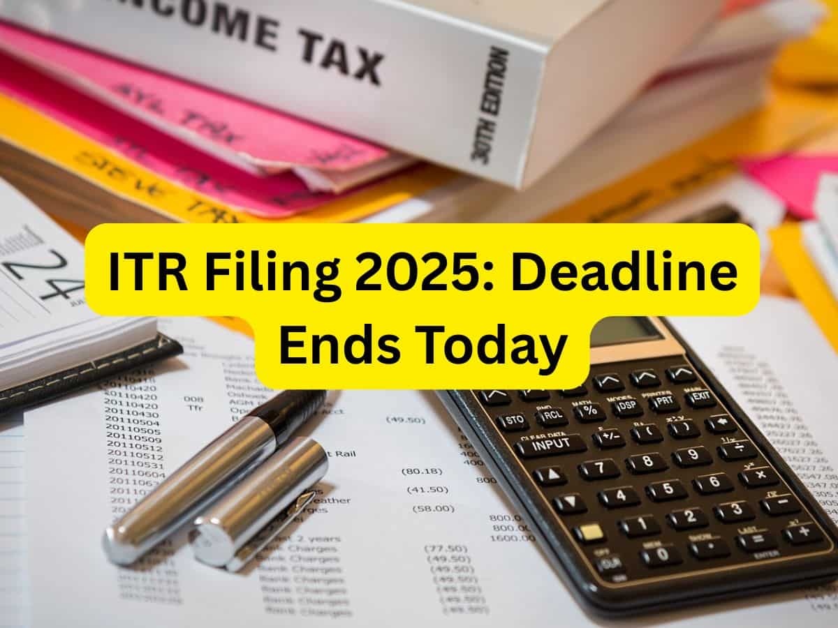 ITR Filing 2025: Deadline ends today; here's what you can do if facing ...