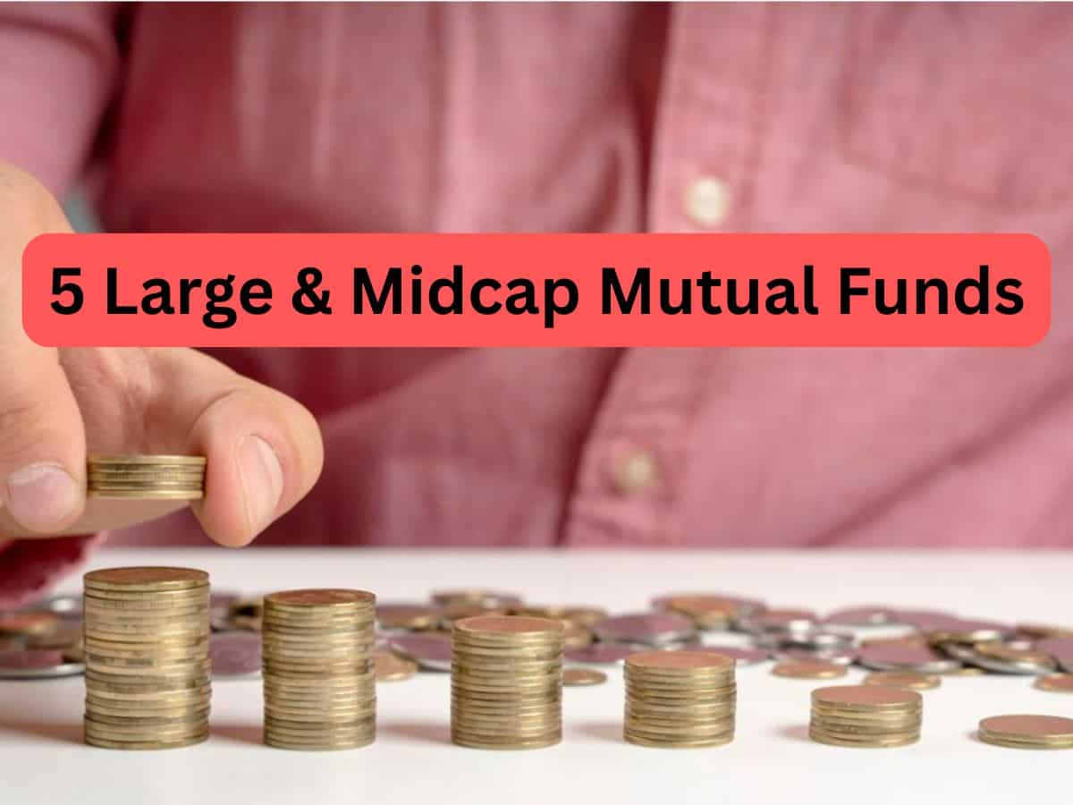 5 large & midcap mutual funds with best SIP returns in 5 years; Rs 24,000 monthly SIP in top ...