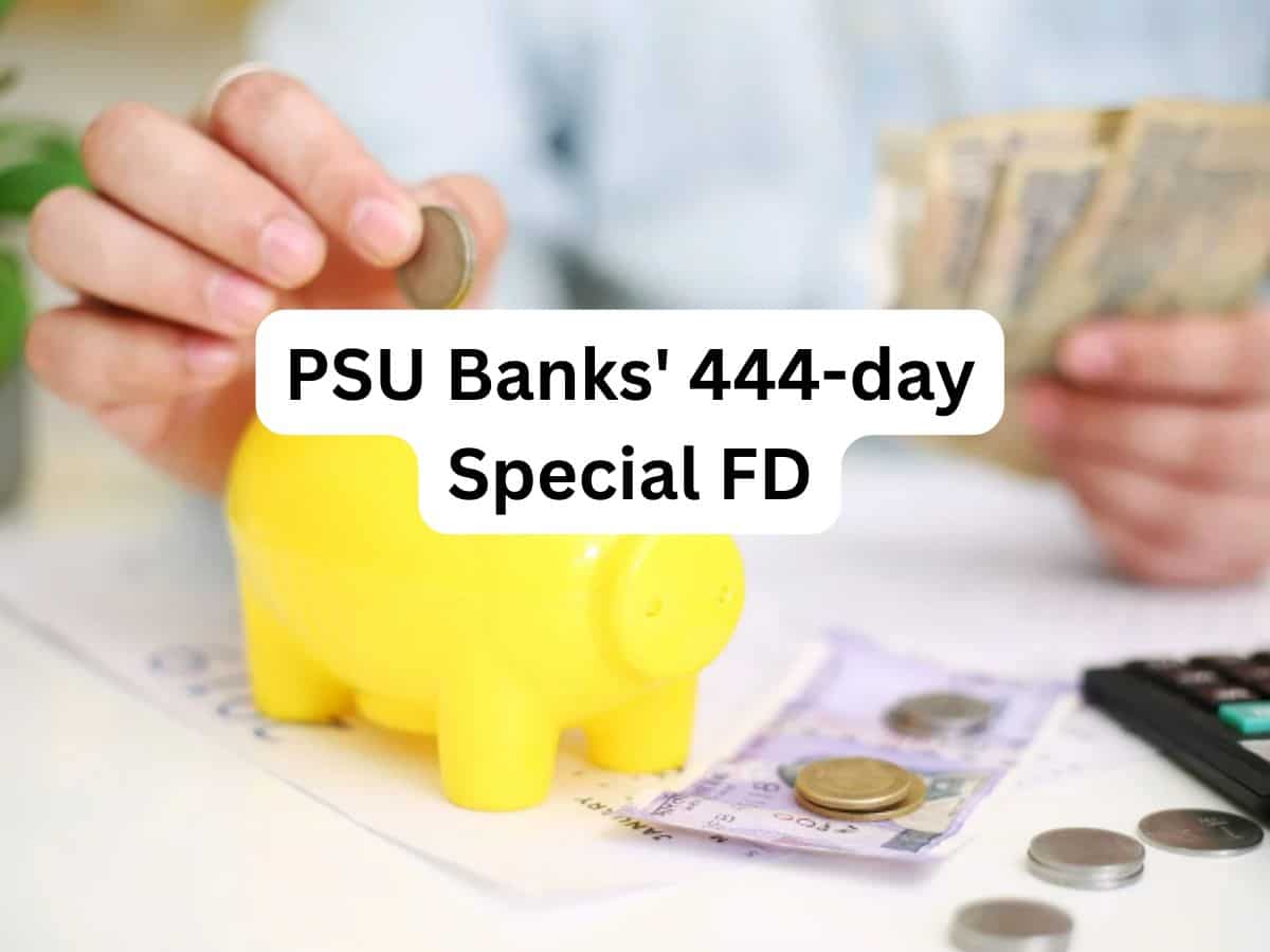 PSU Banks' 444-day Special FD: SBI, Indian Bank, & 2 other banks; know which bank can give you ...