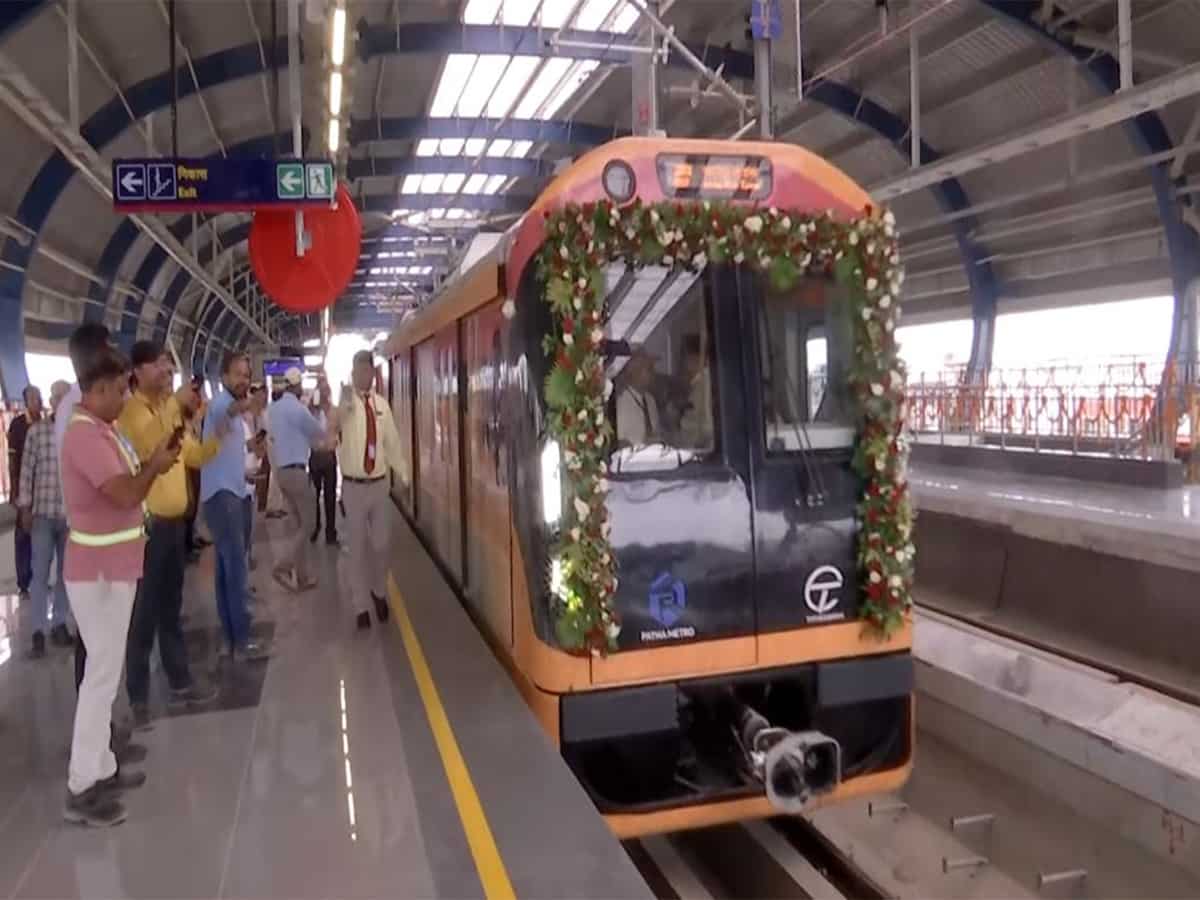 Nitish Kumar inaugurates Bihar’s first metro service between ISBT and ...