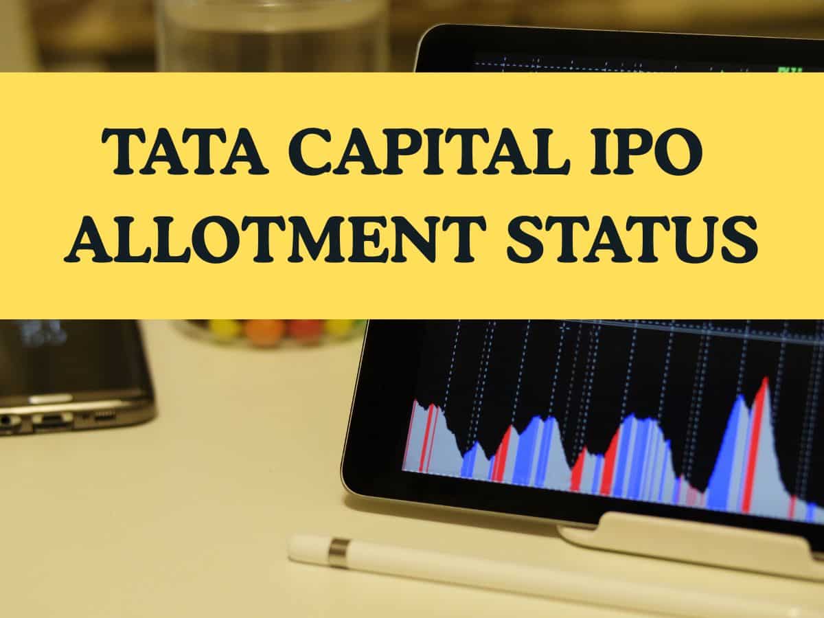 Tata Capital IPO Allotment Today: Here's how to check status online—Step-by-step process