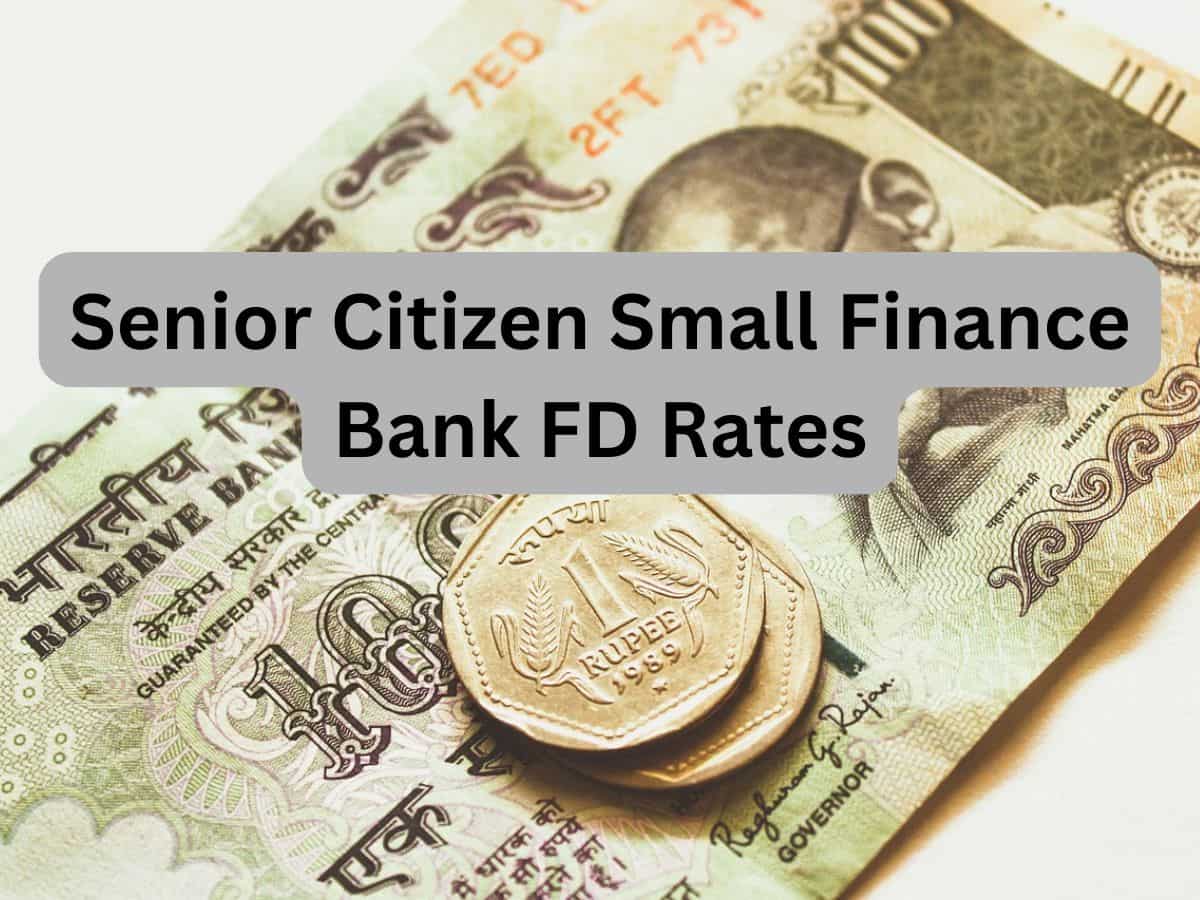 Senior Citizen Small Finance Bank FD Rates: Check out maturity on Rs 12 ...