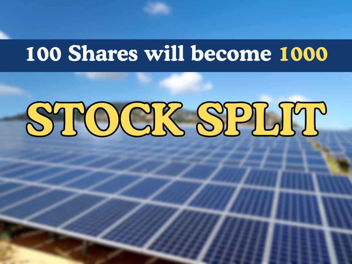 1:10 stock split: This energy sector company sets record date for share ...