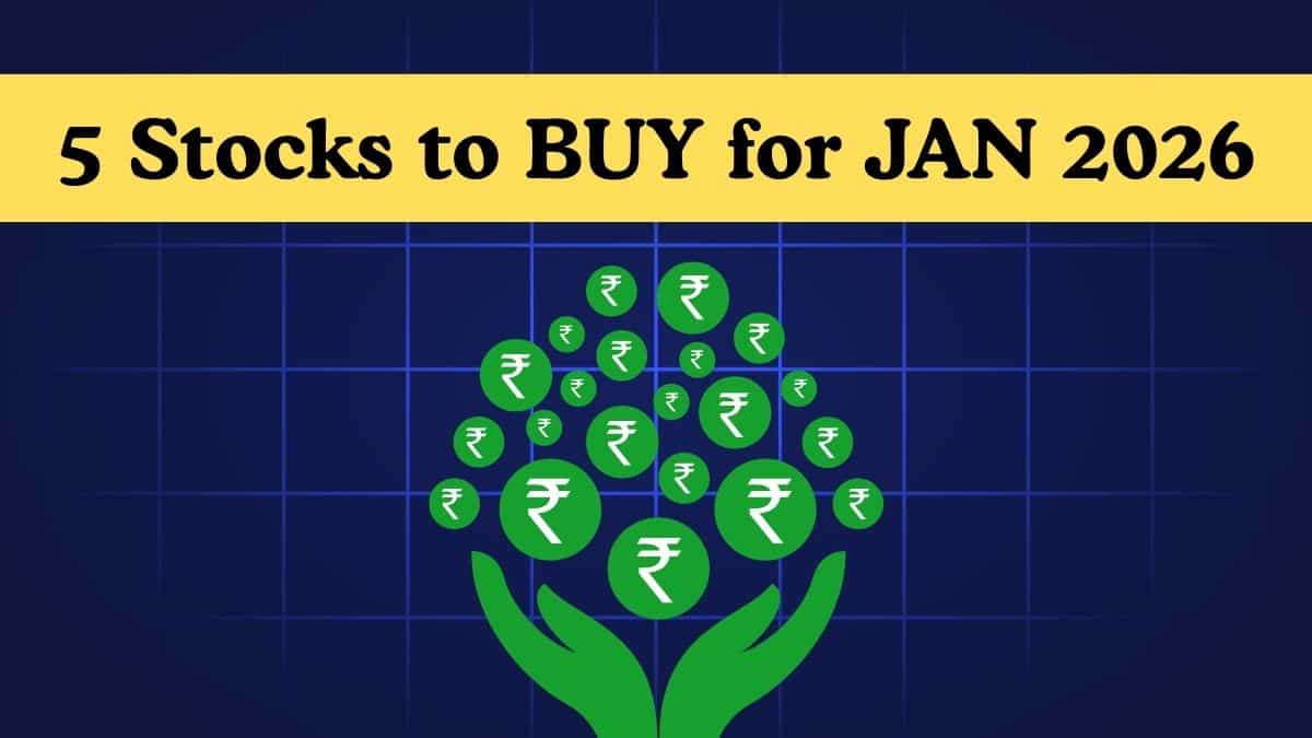 5 Stocks to Buy for JAN 2026: Sharekhan picks these scrips; MFSL and ...