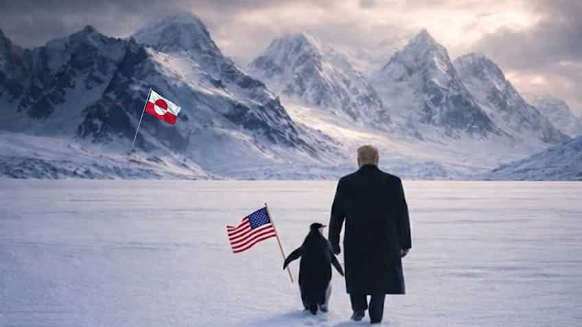 ‘Embrace the penguin’: White House AI image reignites Greenland row ...