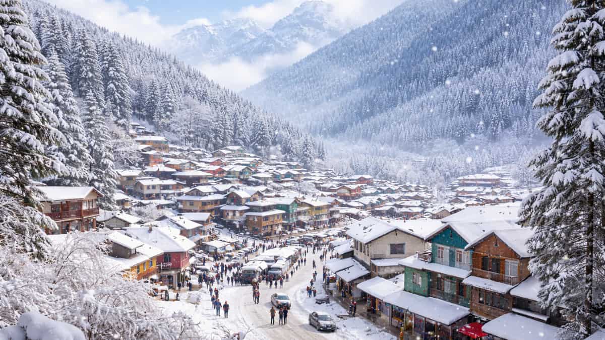 Snow Magic Hits Bani Village : Winter wonderland in Kathua