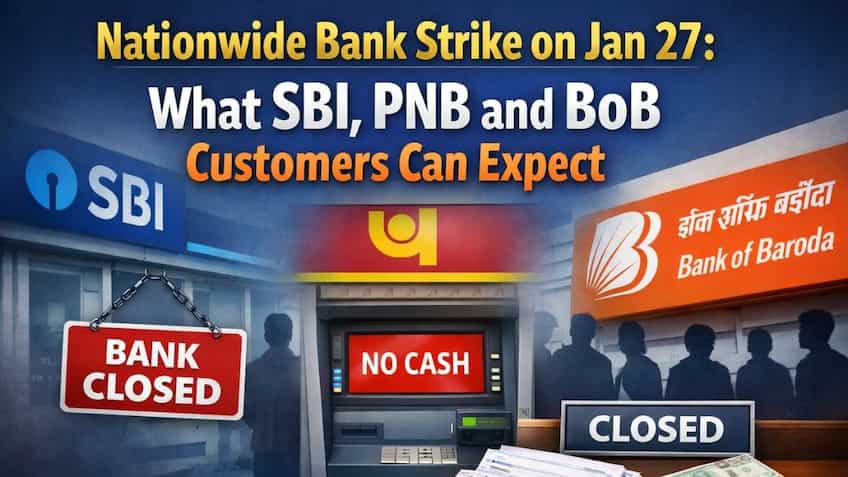 Nationwide Bank Strike on Jan 27: What SBI, PNB and BoB customers can ...