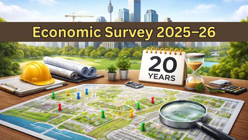 Economic Survey 2025–26 pushes 20-year city spatial, economic plans for ...