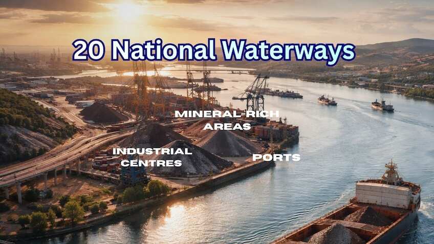 Road to minerals to run through water! Waterways to get a slice of ...
