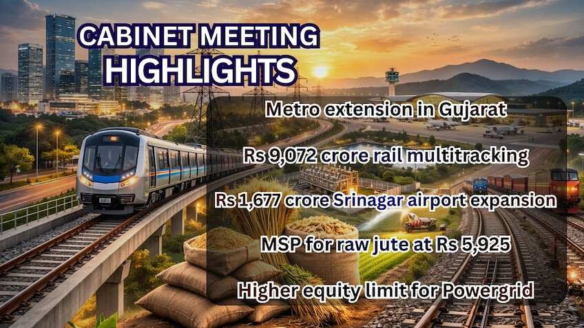 Cabinet clears Rs 12,000 crore push for infra & farmers; good news for ...