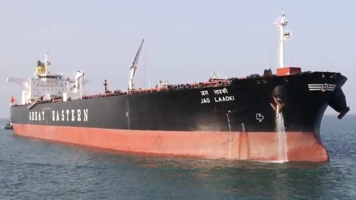 Indian tanker 'Jag Laadki' arrives with major crude shipment amid the ...