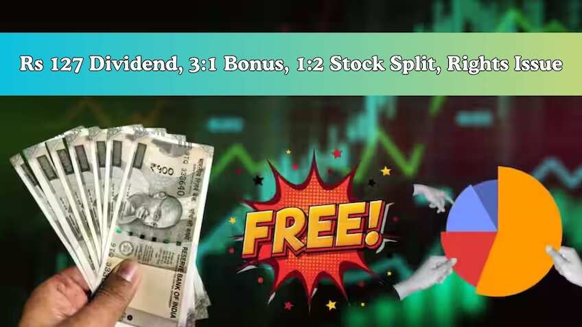 Rs 127 Dividend, 3:1 Bonus, 1:2 Stock Split, Rights Issue: 9 stocks to ...