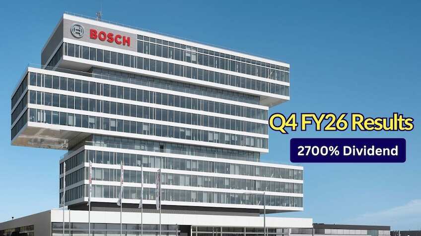 2700% Dividend Announced: Bosch FY26 profit rises 2.7% YoY to Rs 569 ...