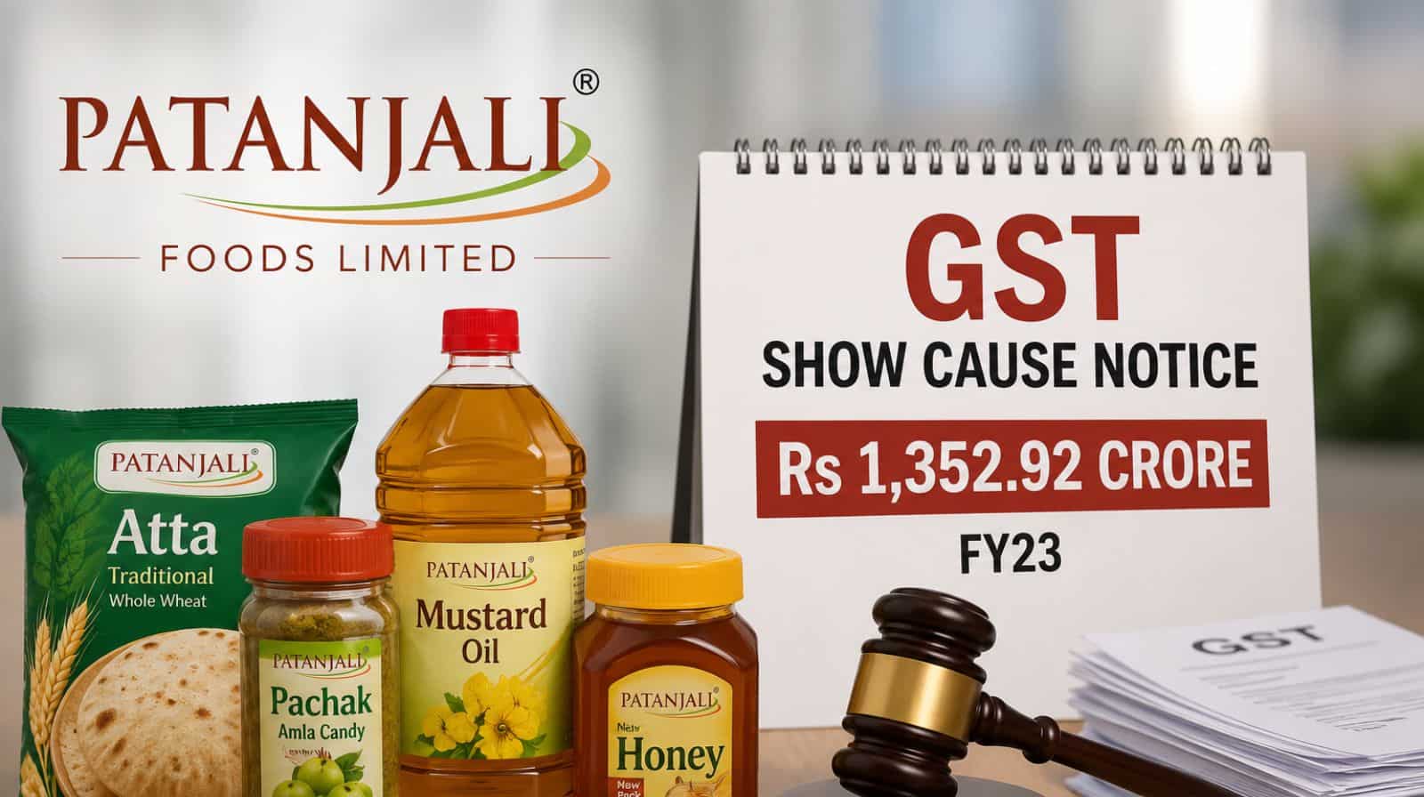 Patanjali Foods receives GST demand of Rs 1,353 crore; here's what ...
