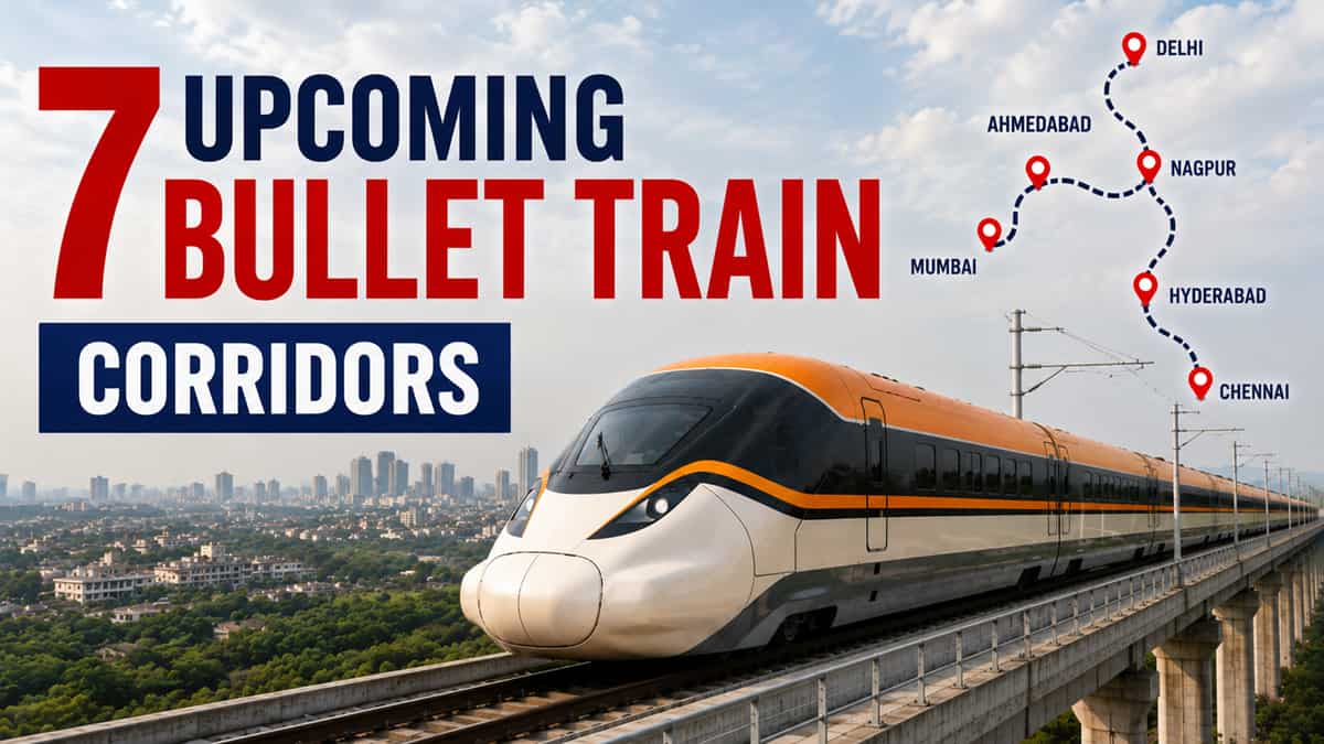 7 upcoming bullet train corridors in India: Check key routes and latest ...