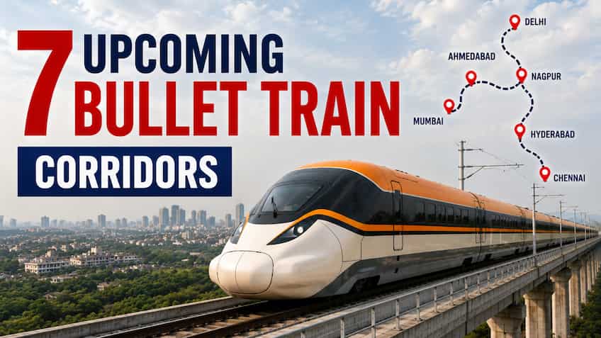 7 upcoming bullet train corridors in India: Check key routes and latest ...