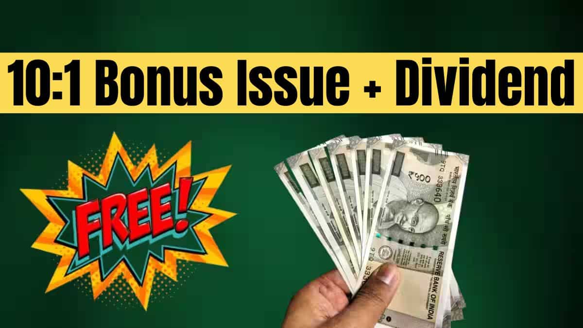 10:1 Bonus Issue + Rs 5 Dividend: This energy firm to give 10 free ...