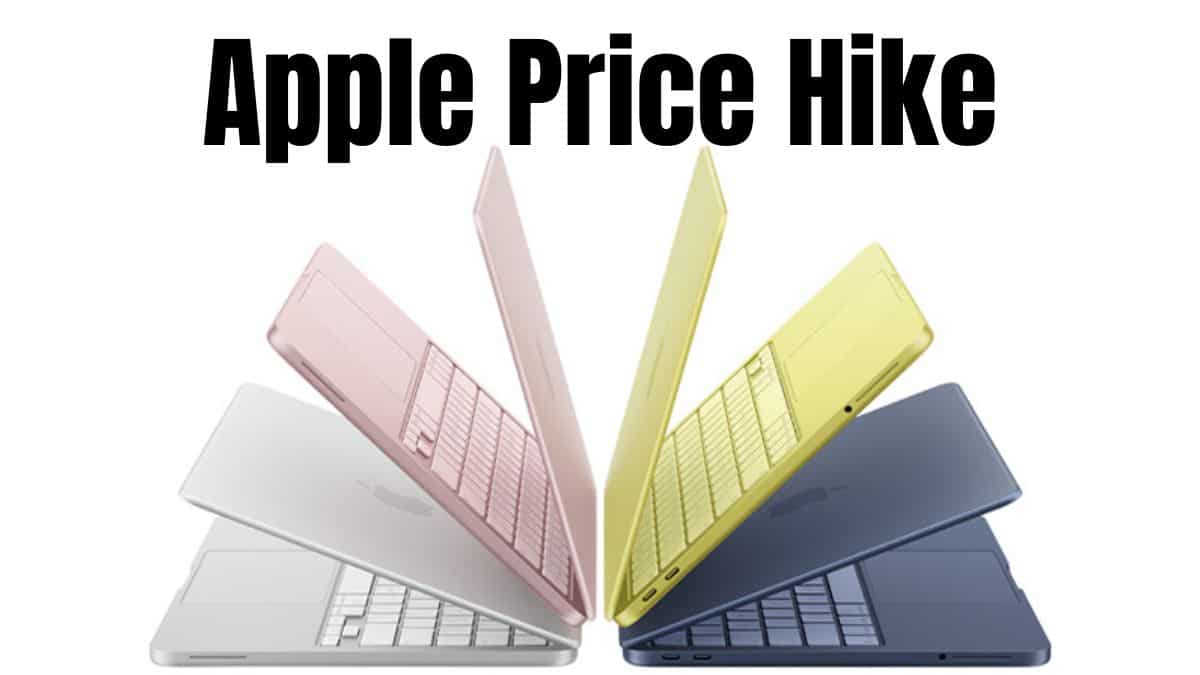 Apple Price Hike! MacBook, iPad and HomePod get costlier up to Rs ...