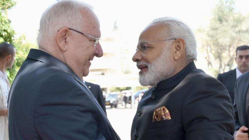 India, Israel ink seven pacts during PM Modi's historic visit | Zee ...
