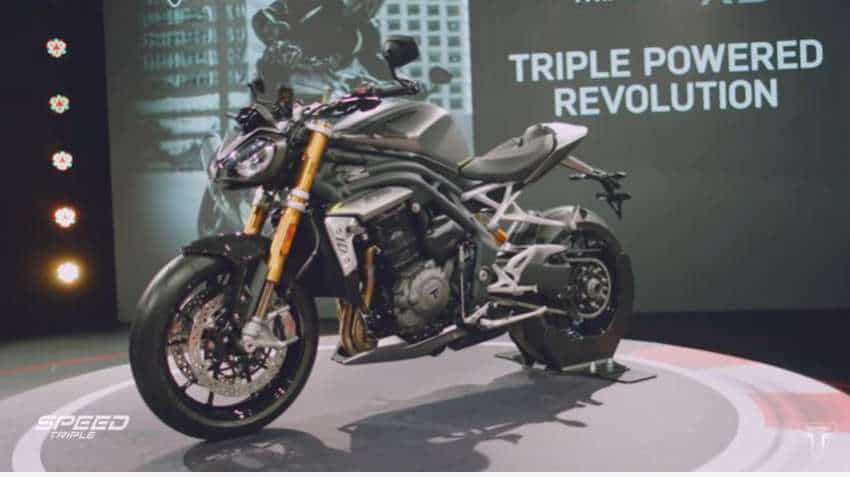 Triumph unveils all-new Speed Triple 1200 RS; See complete features ...