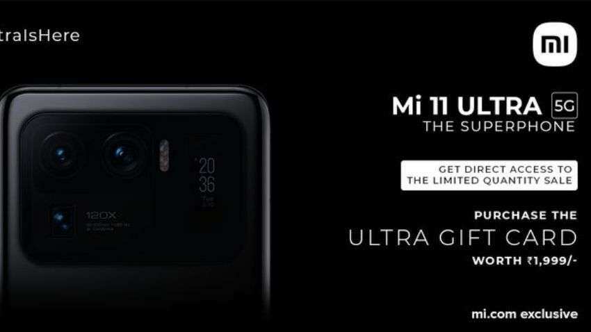 Xiaomi Mi 11 Ultra sale: Details REVEALED! Here's how to buy the ...