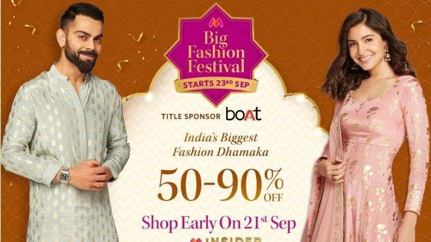 Myntra Big Fashion Festival Sale to start from THIS date - Deals ...