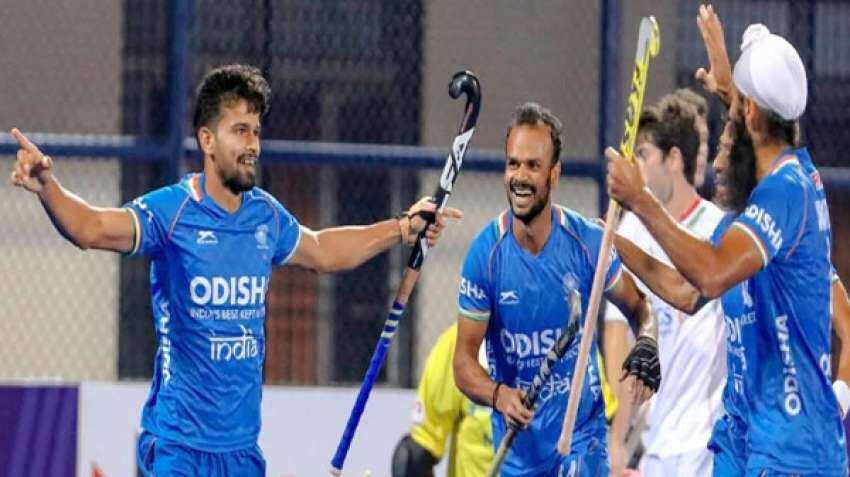 Amit Rohidas, Hardik Singh score as India beats Spain 2-0 in Hockey ...